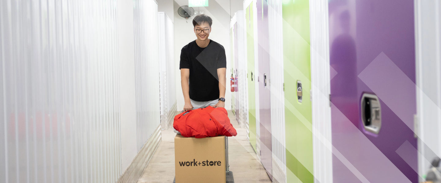 Rent Personal Self Storage Space in Singapore | Work+Store